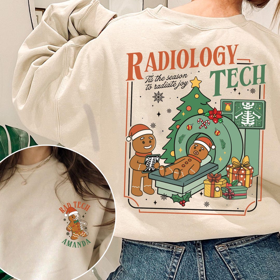 Christmas Rad Tech Shirt, Radiology Technologist Christmas Gift ...