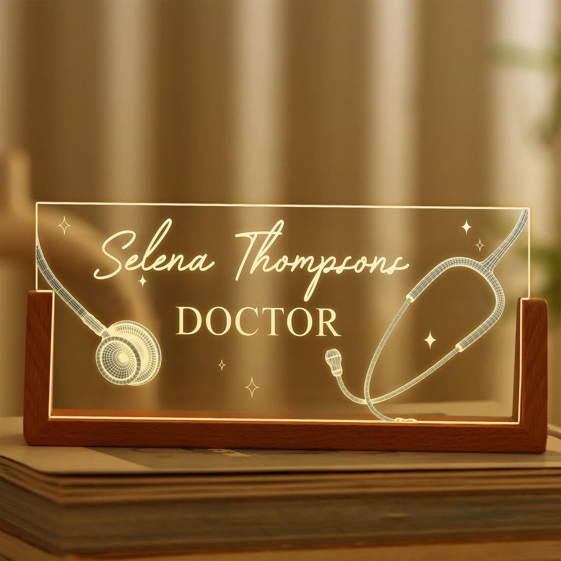 Personalized Doctor Desk Name Plate, Nurse Desk Sign, Doctor Gift ...