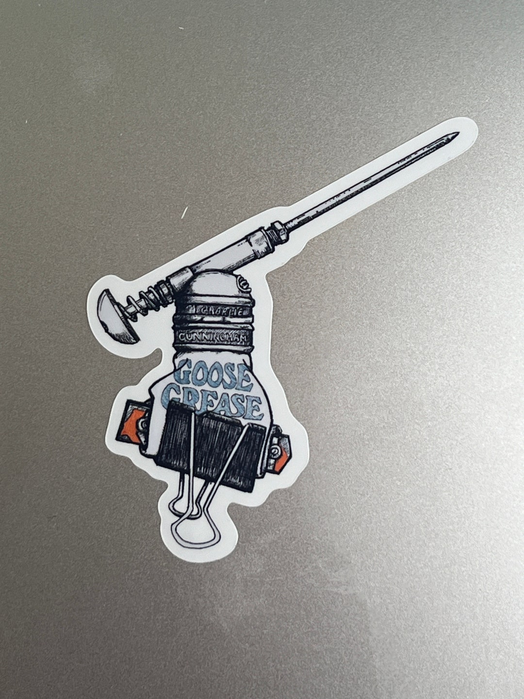 Charlies Grease Gun 3 Stickers - Etsy