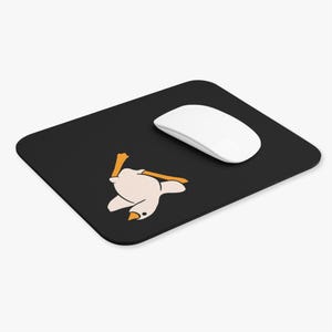 Cute Clumsy Goose Duck Mouse Pad, Rectangle Office Desk Mat, Funny ...