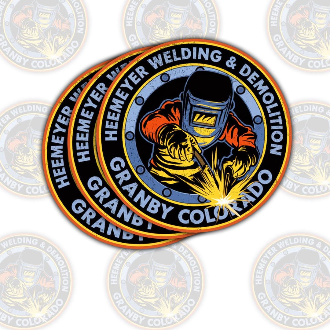 1PCS Heemeyer Welding and Demolition Sticker Gifts Funny Patriotic ...