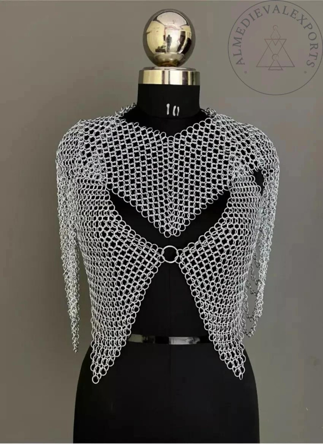 Medieval Chainmail Light Weight Chains, Cosplay, Larp Armor, Gift for ...