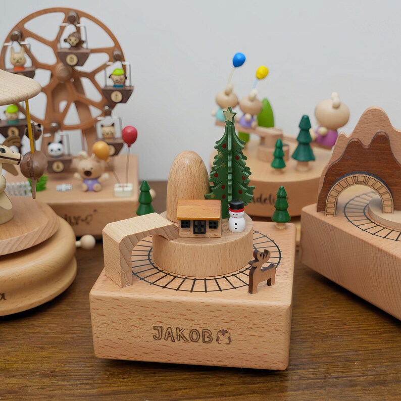 Customizable Music Boxes,music Boxes With Custom Baby Names ,baby ...