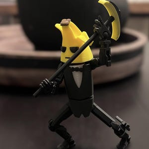 Agent Peely Dummy 13 – Fnite-inspired 3D Printed Action Figure | Fully ...