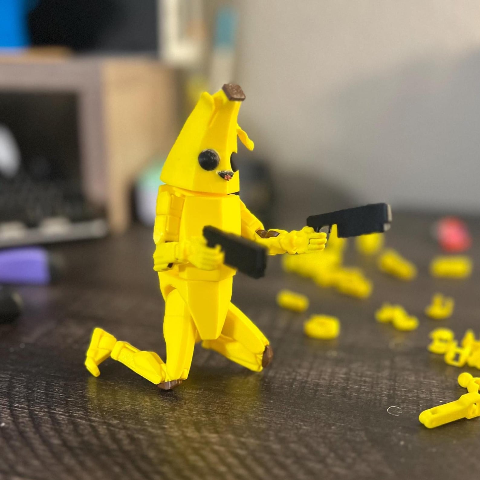 Peely Dummy 13 – Fnite-inspired 3D Printed Action Figure | Fully ...