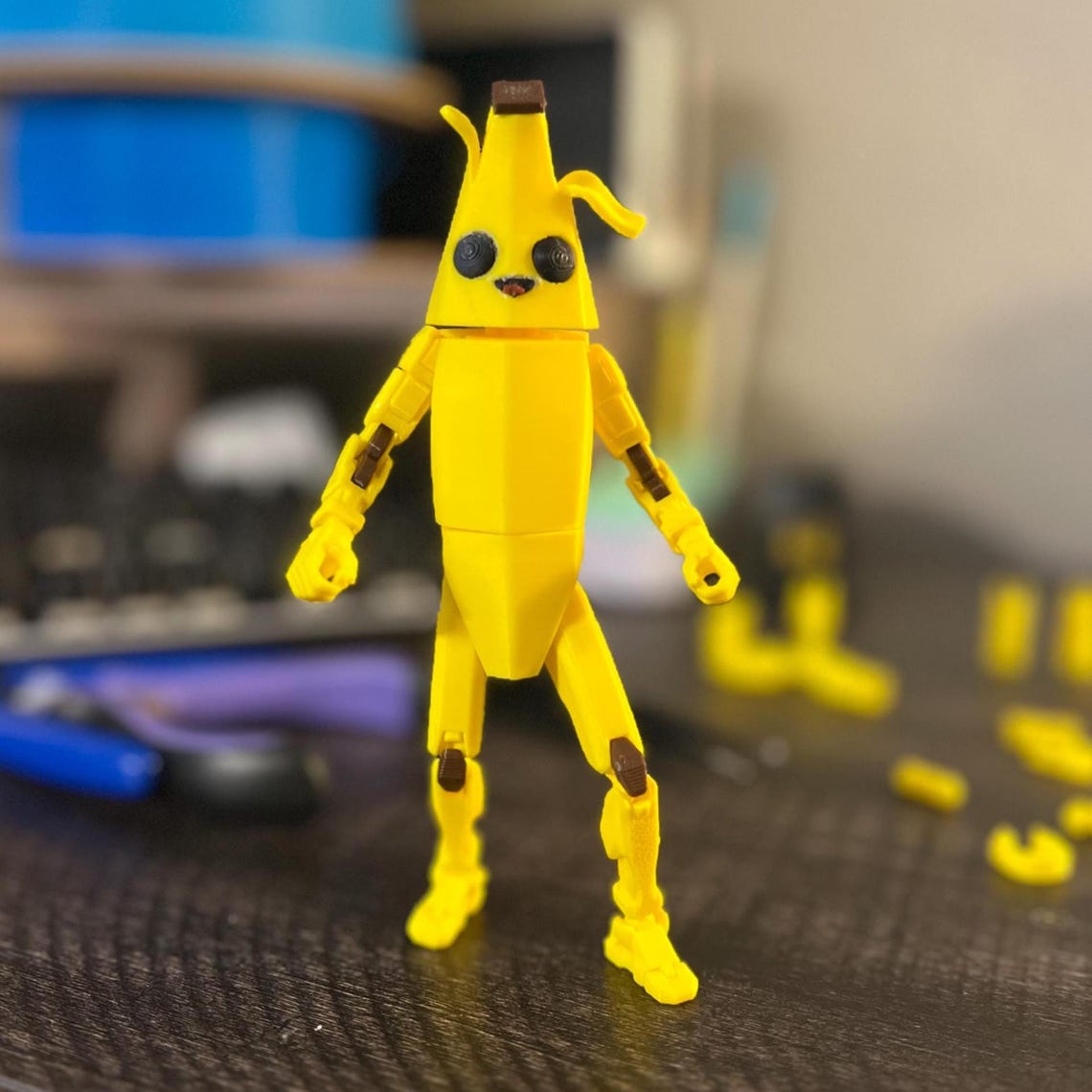 Peely Dummy 13 – Fnite-inspired 3D Printed Action Figure | Fully ...