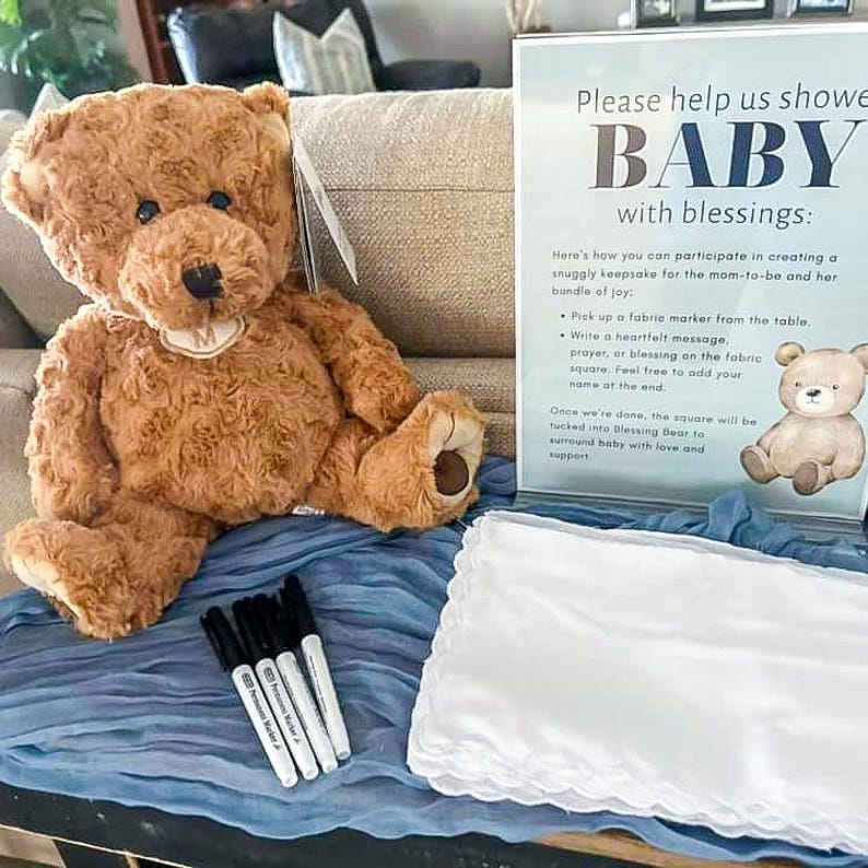 Toffee Blessing Bear® Baby Shower Bundle - Etsy