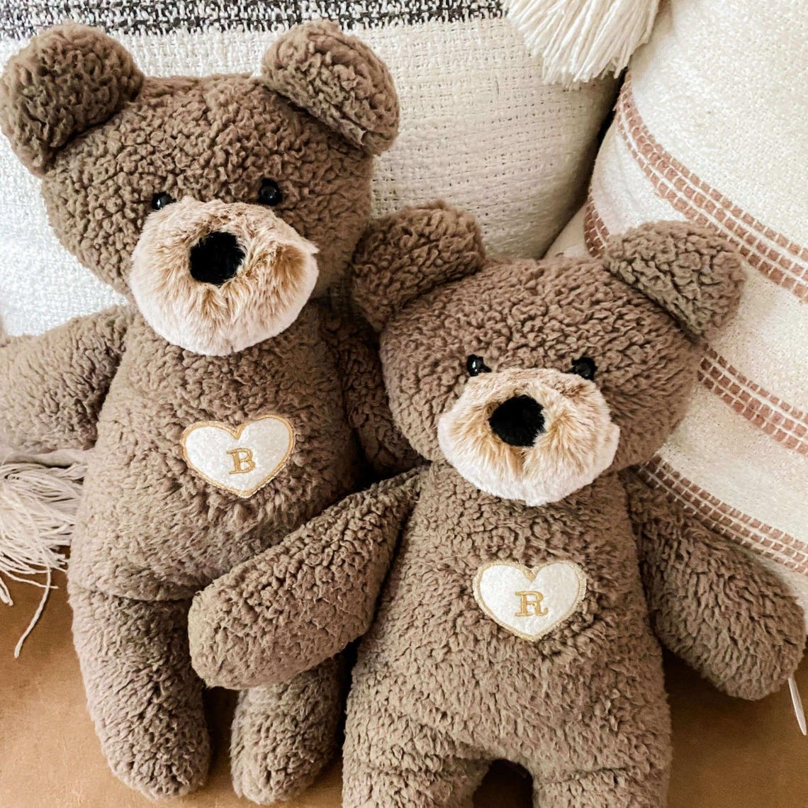 Cocoa Personalized Teddy Bear - Blessing Bear - Teddy Bear Baby Shower ...