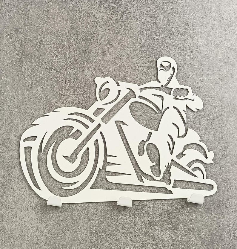 MOTOR Easy Rider Wall Hook -DXF – Cut File for CNC, Digital Download - Etsy