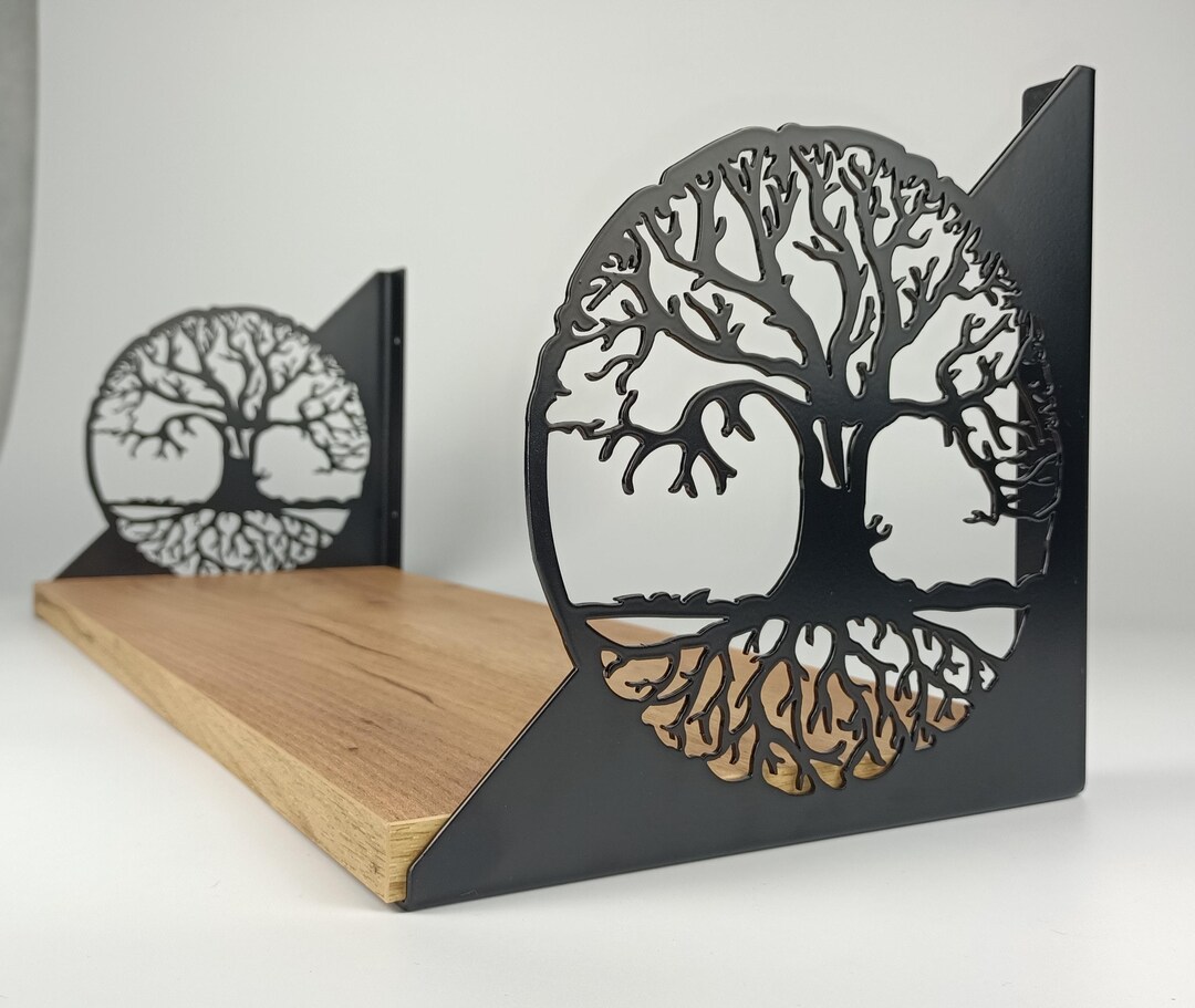 Tree of Life Bookend DXF - Celtic & Norse Decor for CNC ...