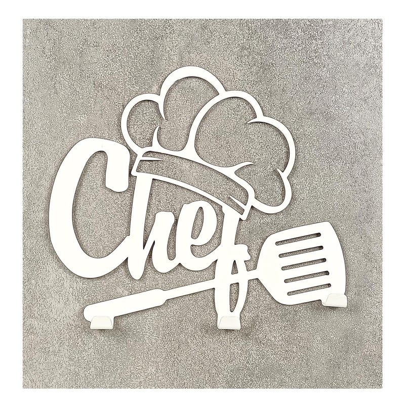 CHEF Wall Hook -DXF – Cut File for CNC, Digital Download - Etsy