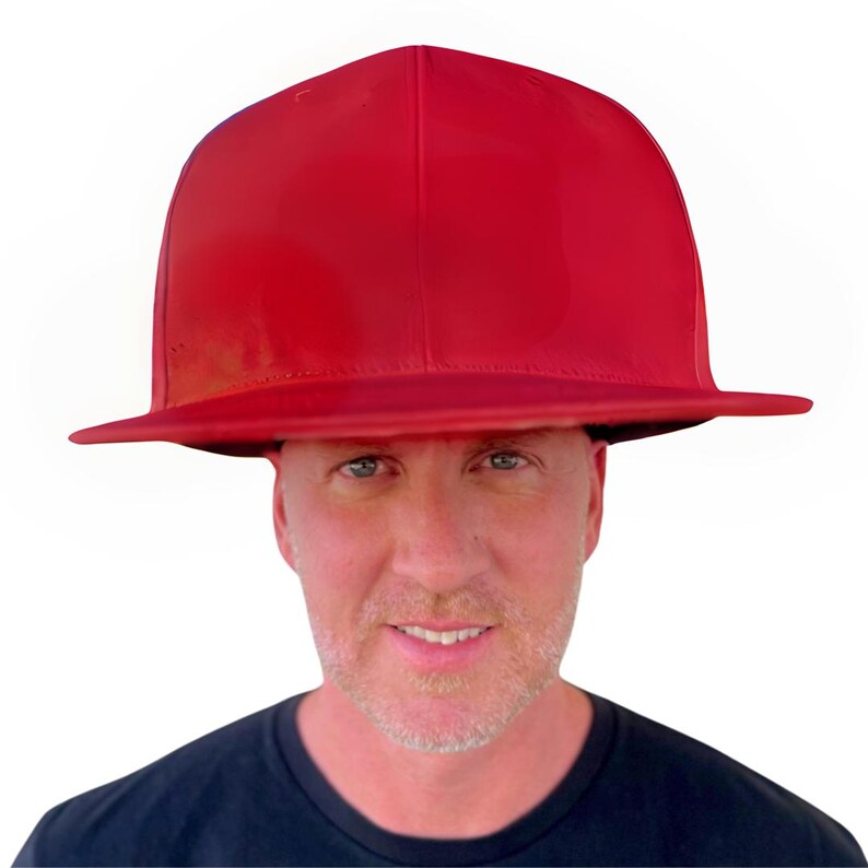 Blank Giant Red Baseball Hats for Hat Makers - Etsy