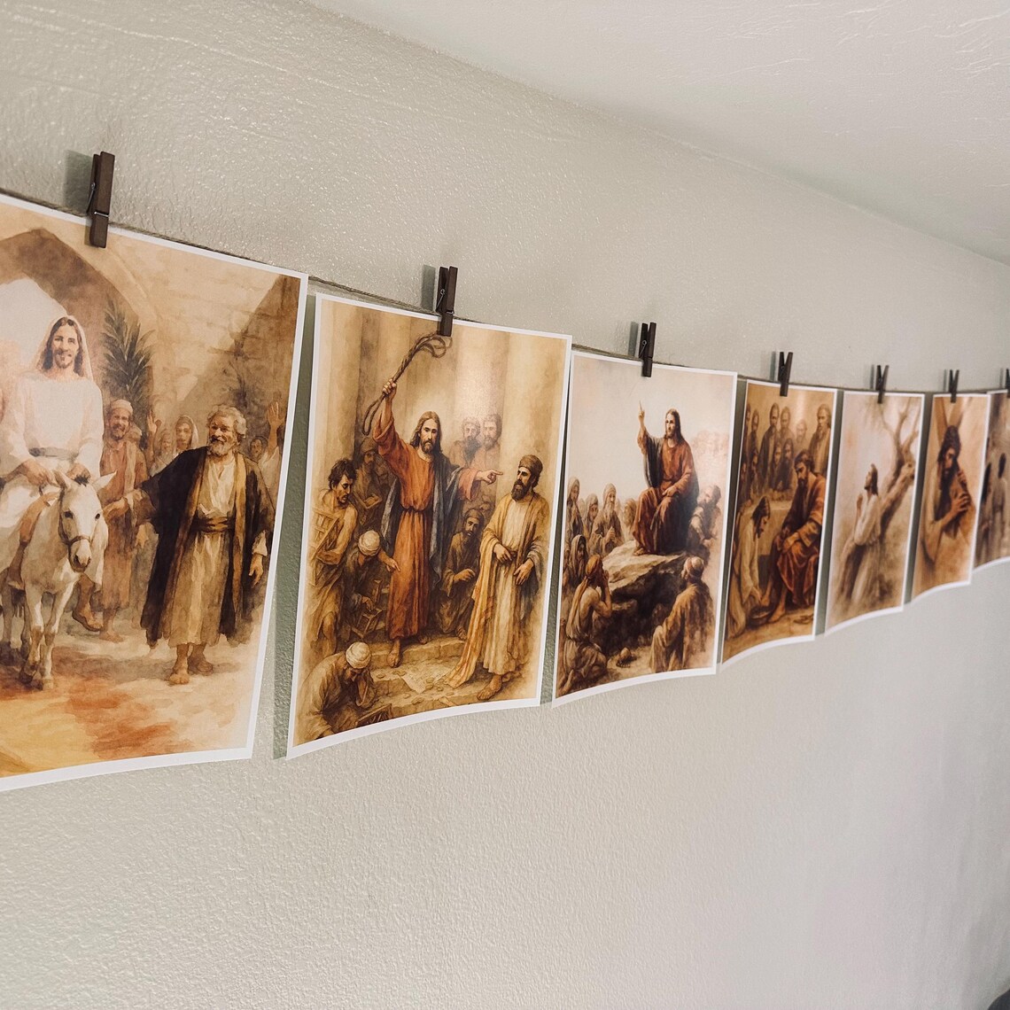 Easter Artwork & Daily Devotional Guide (8 Days of Holy Week) - Etsy