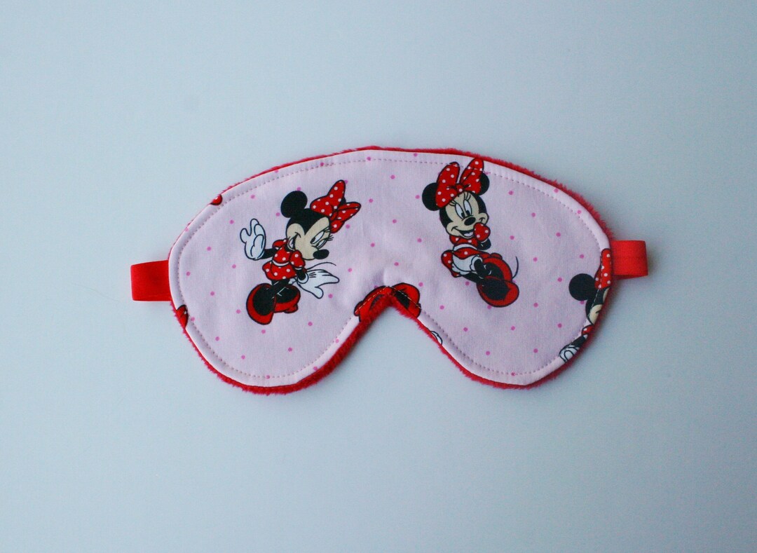 Child or Adult Sleep Mask Minnie 3 Layer Light Blocking Eye Mask - Etsy