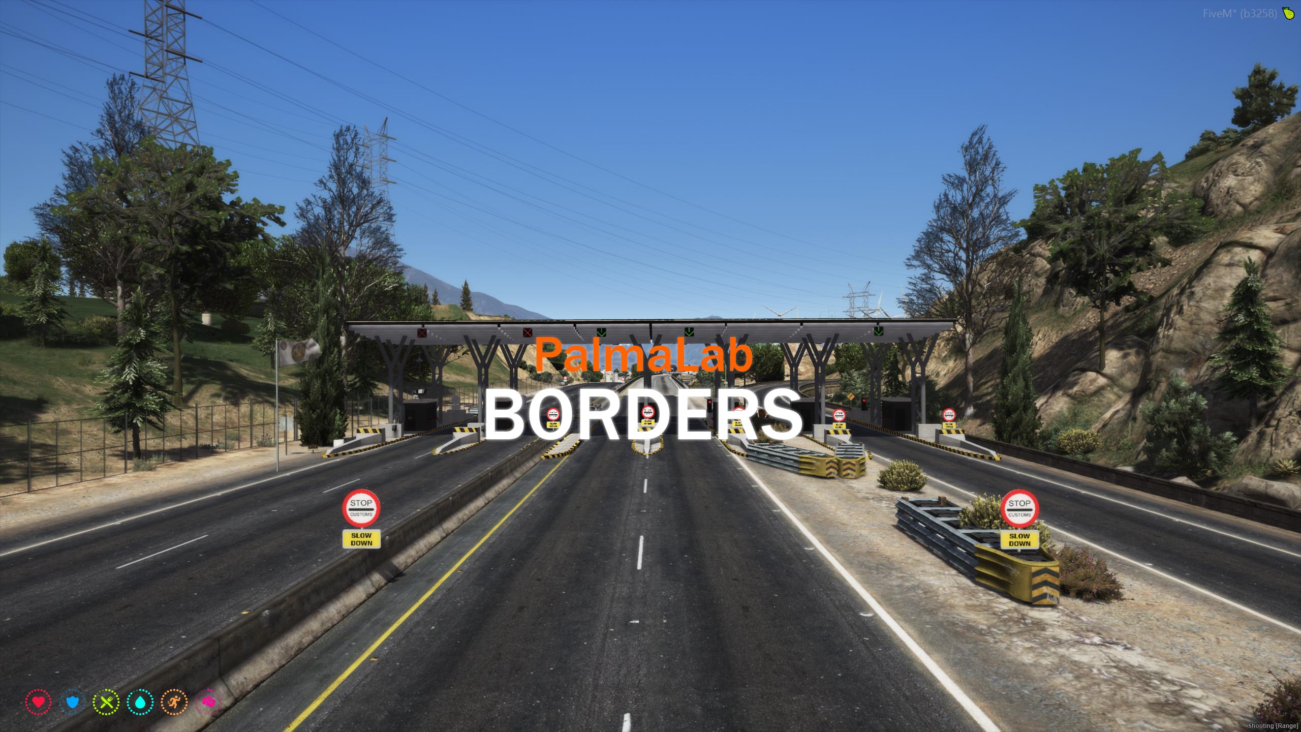 Fivem Borders MLO – Border Station With Control Lanes, Buildings and ...