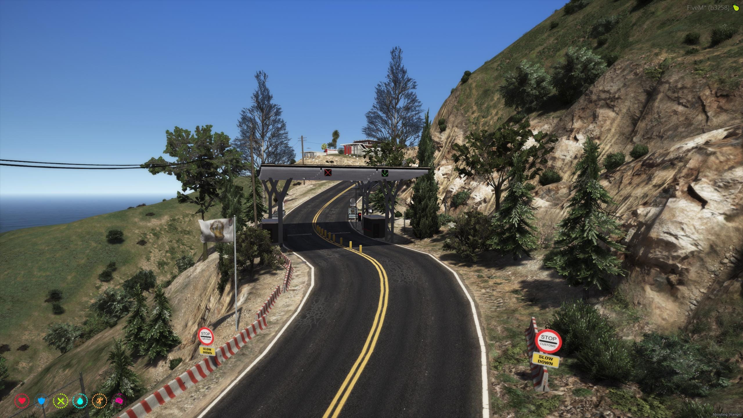 Fivem Borders MLO – Border Station With Control Lanes, Buildings and ...