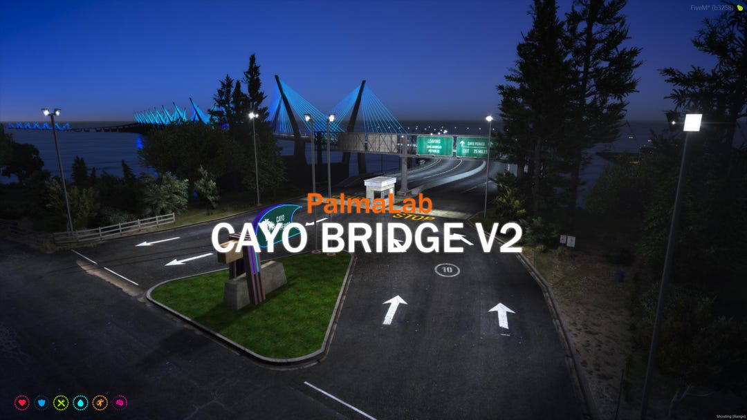 FiveM Cayo Bridge V2 MLO – Neue feste Verbindung nach Cayo Perico mit ...