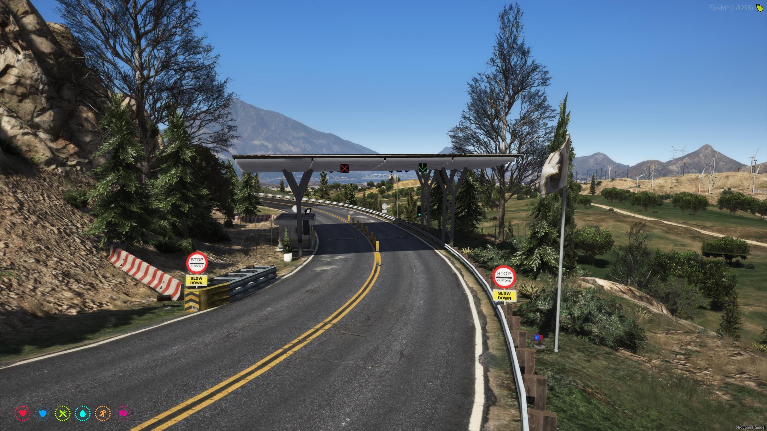 Fivem Borders MLO – Border Station With Control Lanes, Buildings and ...