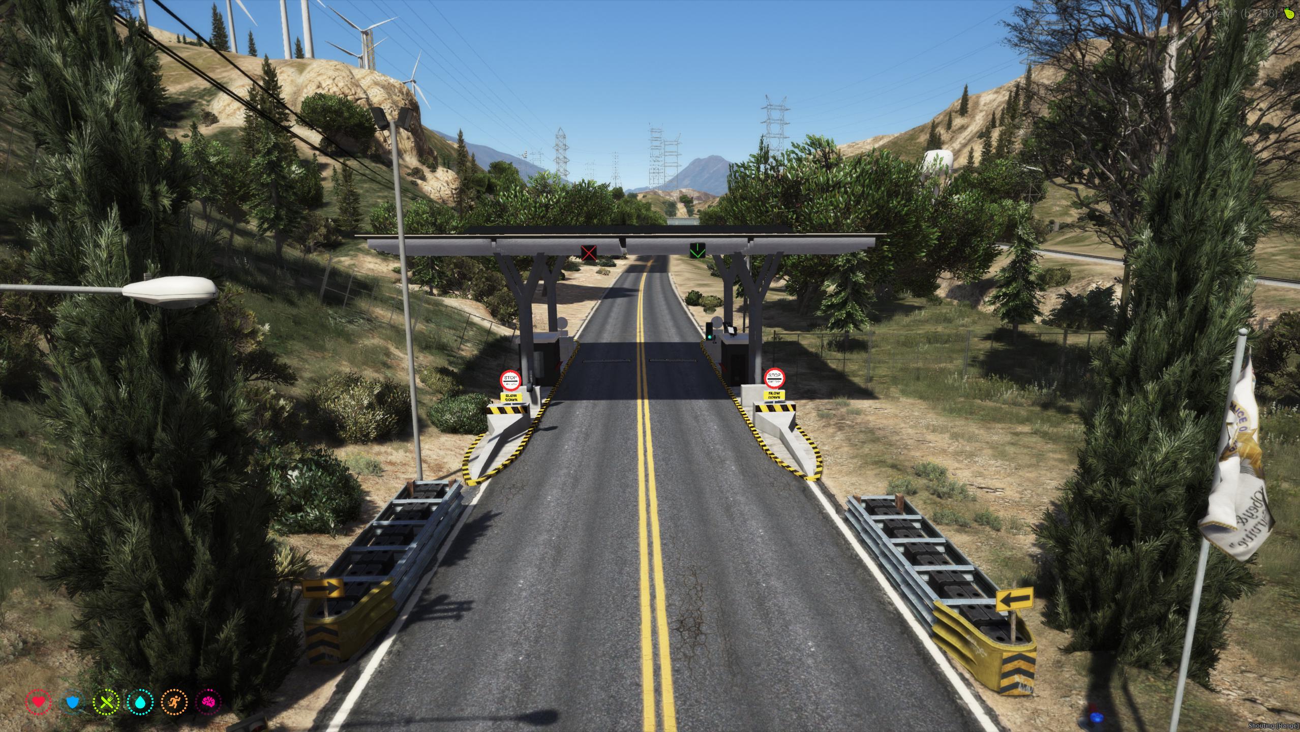 Fivem Borders MLO – Border Station With Control Lanes, Buildings and ...