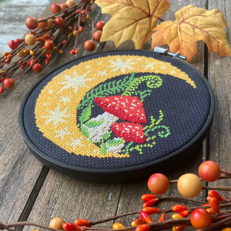 Woodland Moon - PDF Pattern - Etsy