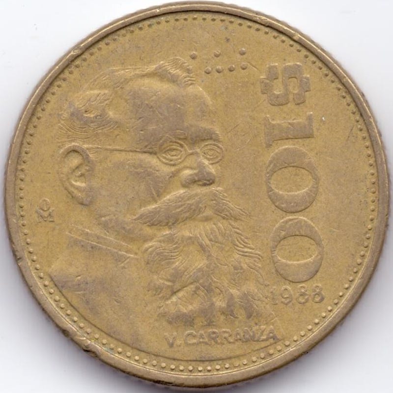 100 Pesos Coins - Etsy New Zealand