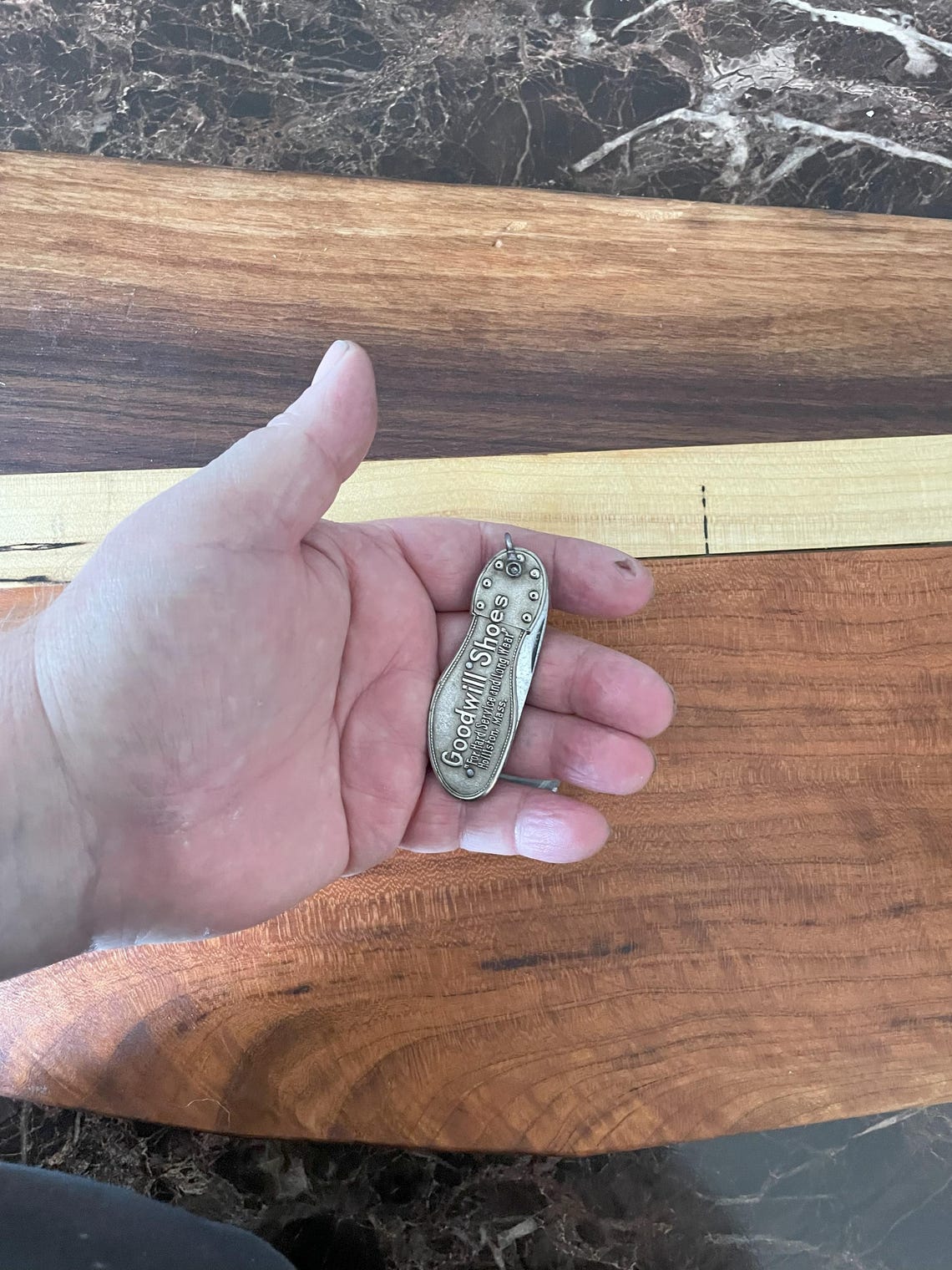 Vintage Goodwill Shoes Advertising Pocket Knife – Lunawerk Solingen ...