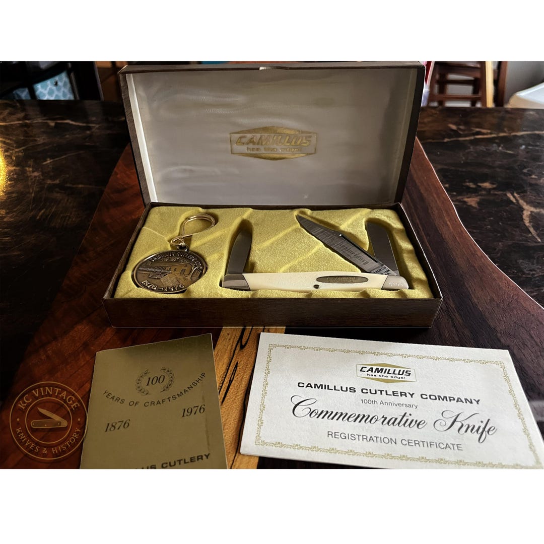 Camillus 100th Anniversary Stockman – 1976 Limited Edition – No. 4399 ...