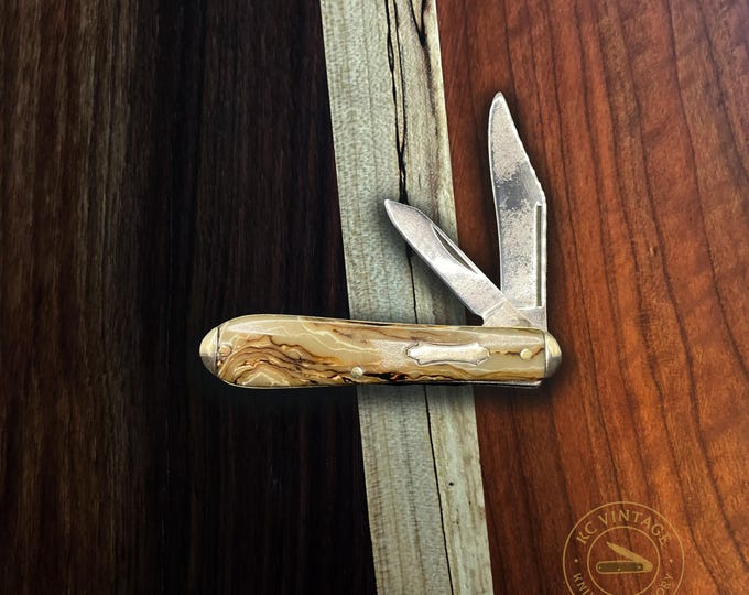 Vintage Catskill Knife Co. Pocket Knife – Swirled Celluloid Handles – C ...