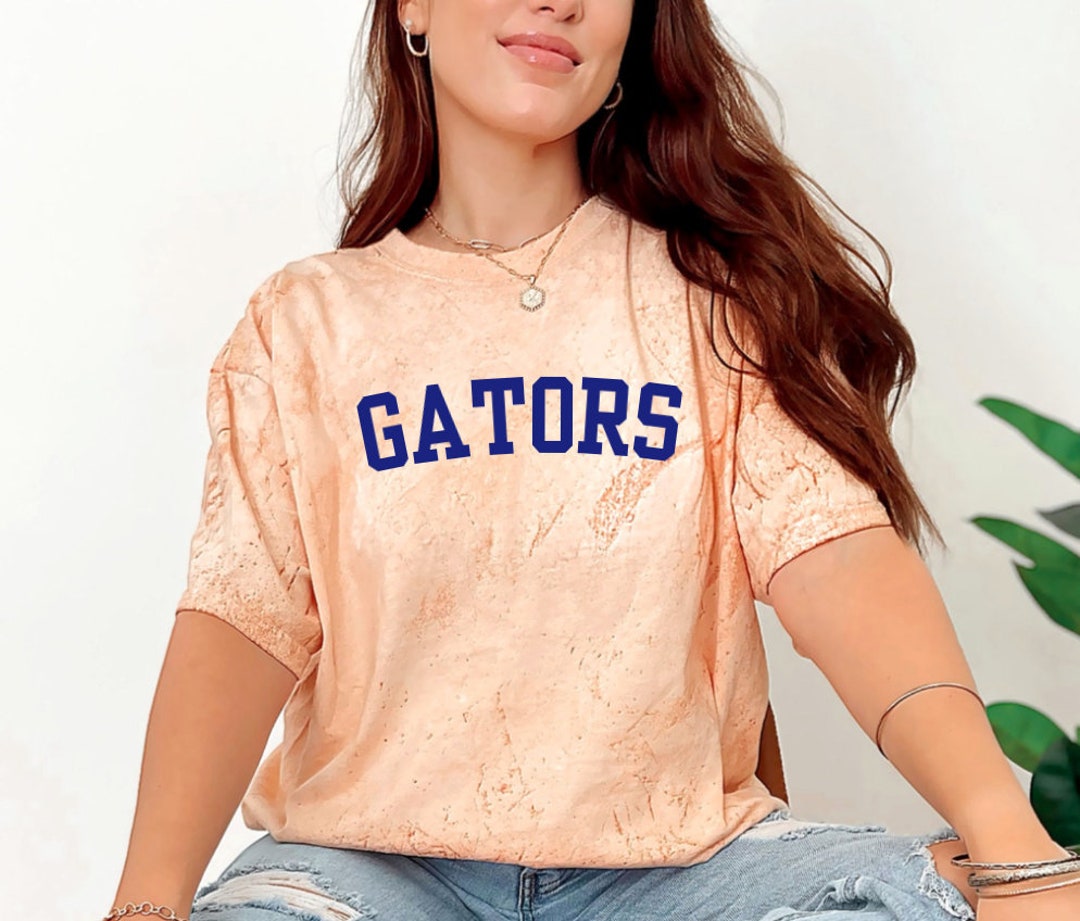 Gators Comfort Colors Shirt, Tie Dye Color Blast Tshirt, Gator Back to ...