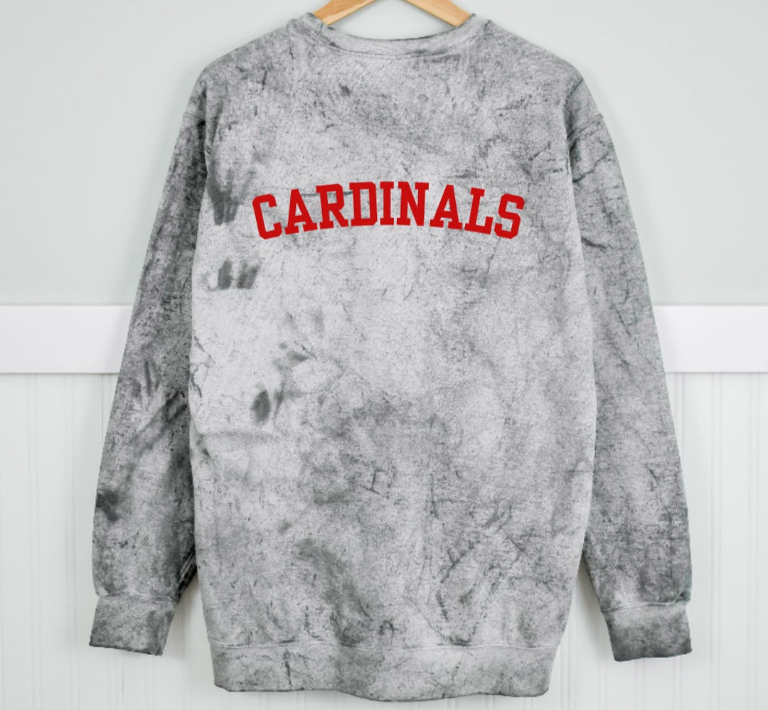 Cardinals Comfort Colors Crewneck Sweatshirt, Cardinal Color Blast ...