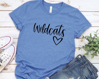 Wildcats Spirit Shirt - Etsy