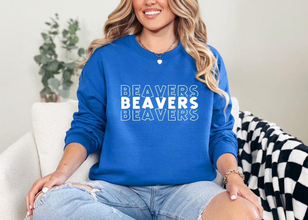 Beavers Crewneck Adult and Child Sweatshirts Adult and Youth Pullover ...