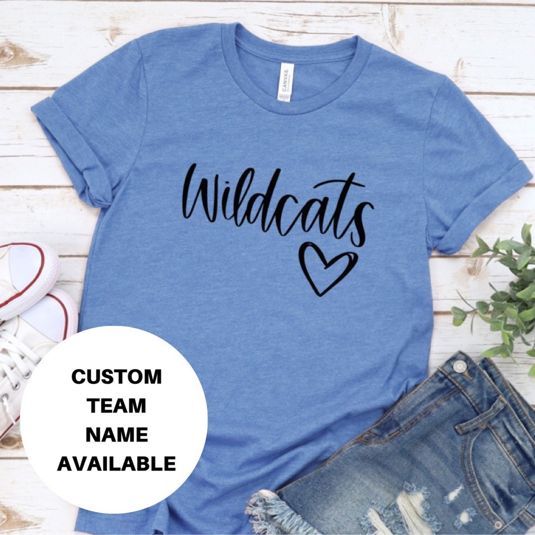 Custom Spirit Shirt, Your Team Spirit Wear, Personalized Spirit Shirts ...