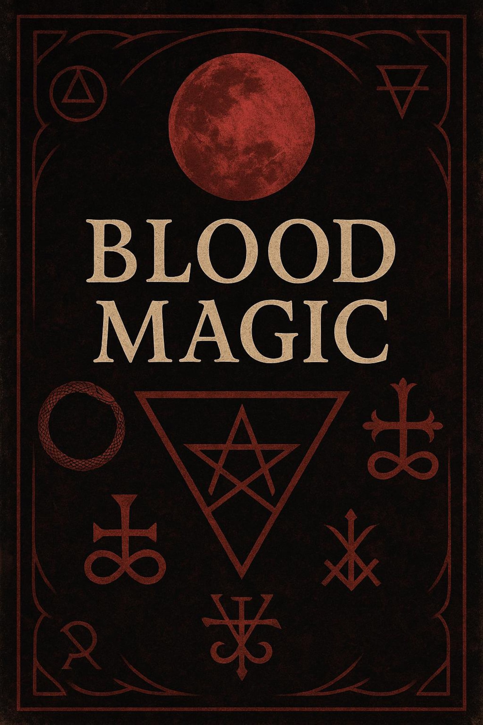 Blood Magic Grimoire, Witchcraft Spellbook (digital Download) - Etsy