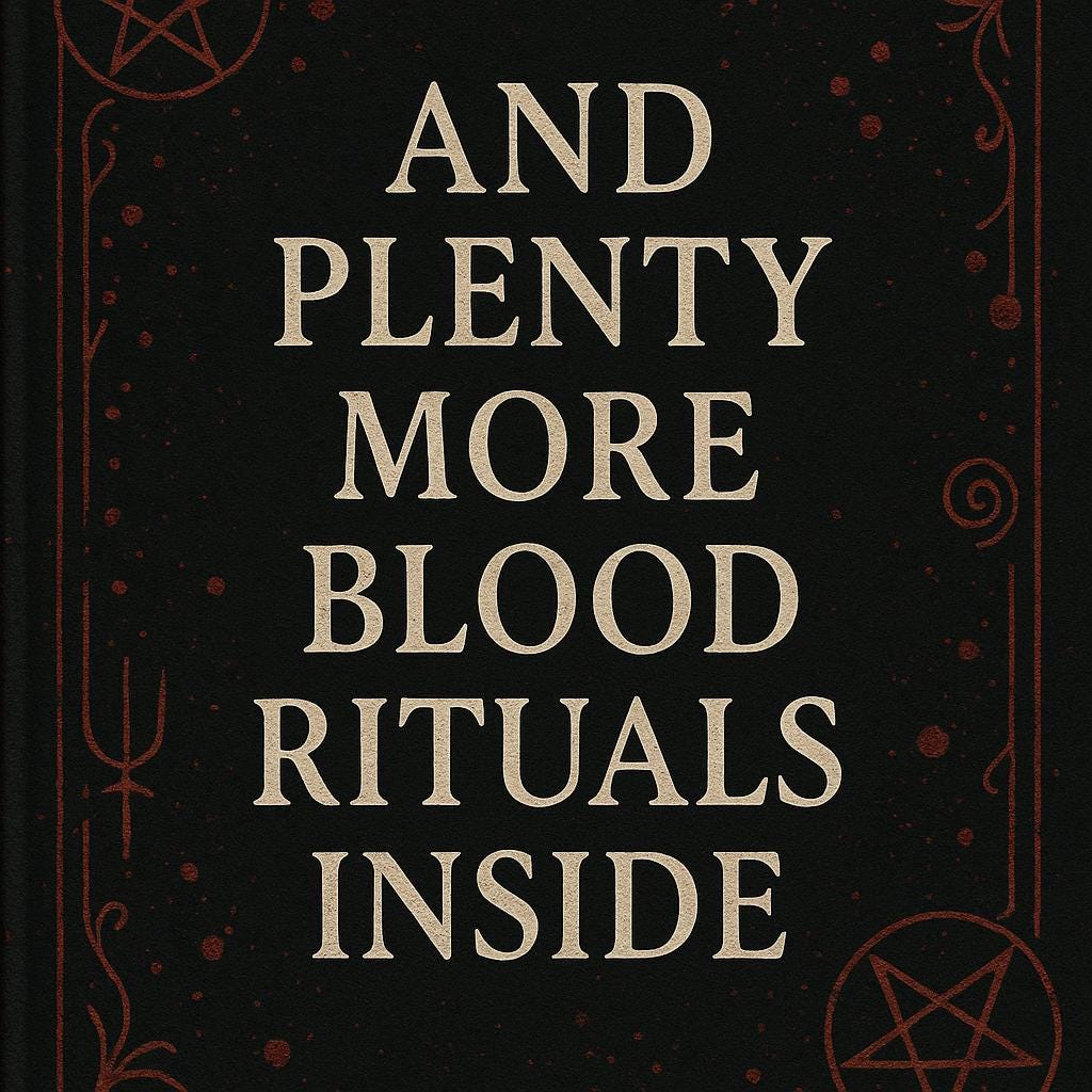 Blood Magic Grimoire, Witchcraft Spellbook (digital Download) - Etsy