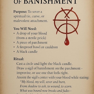 Blood Magic Grimoire, Witchcraft Spellbook (digital Download) - Etsy