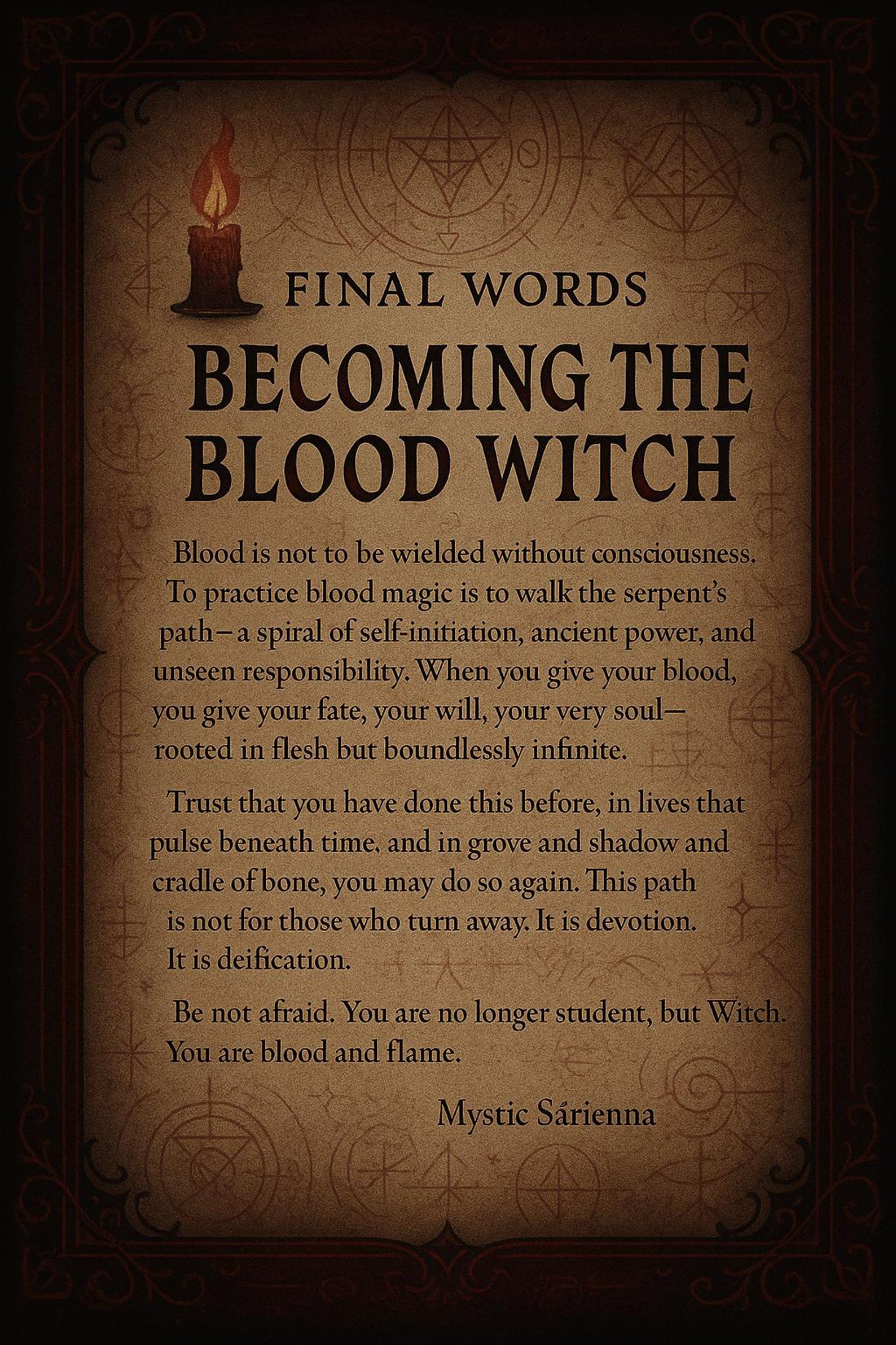 Blood Magic Grimoire, Witchcraft Spellbook (digital Download) - Etsy