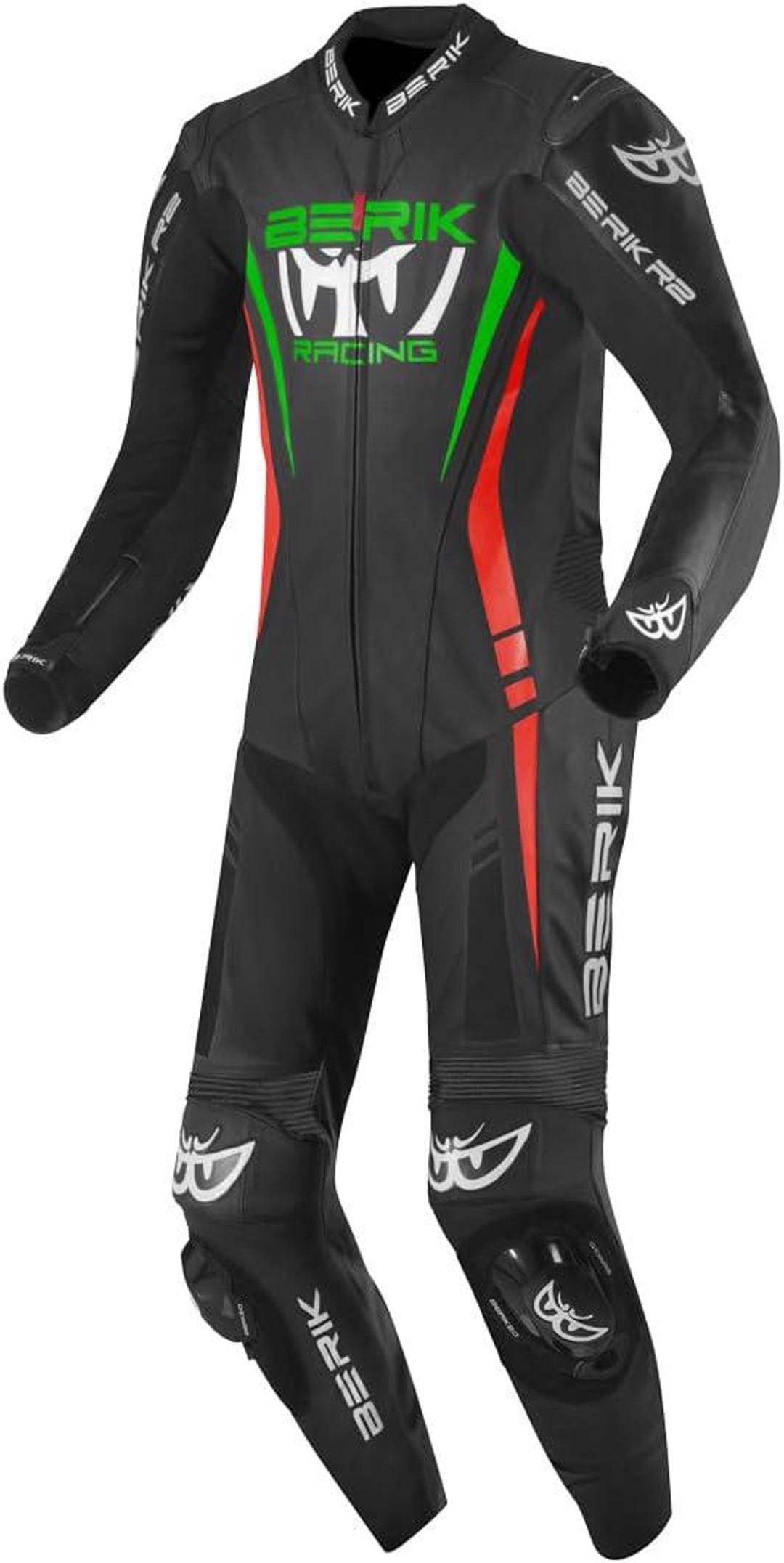 BERIK Style Absolute GP Monopezzo Motorcycle Bag, Black/red/green ...