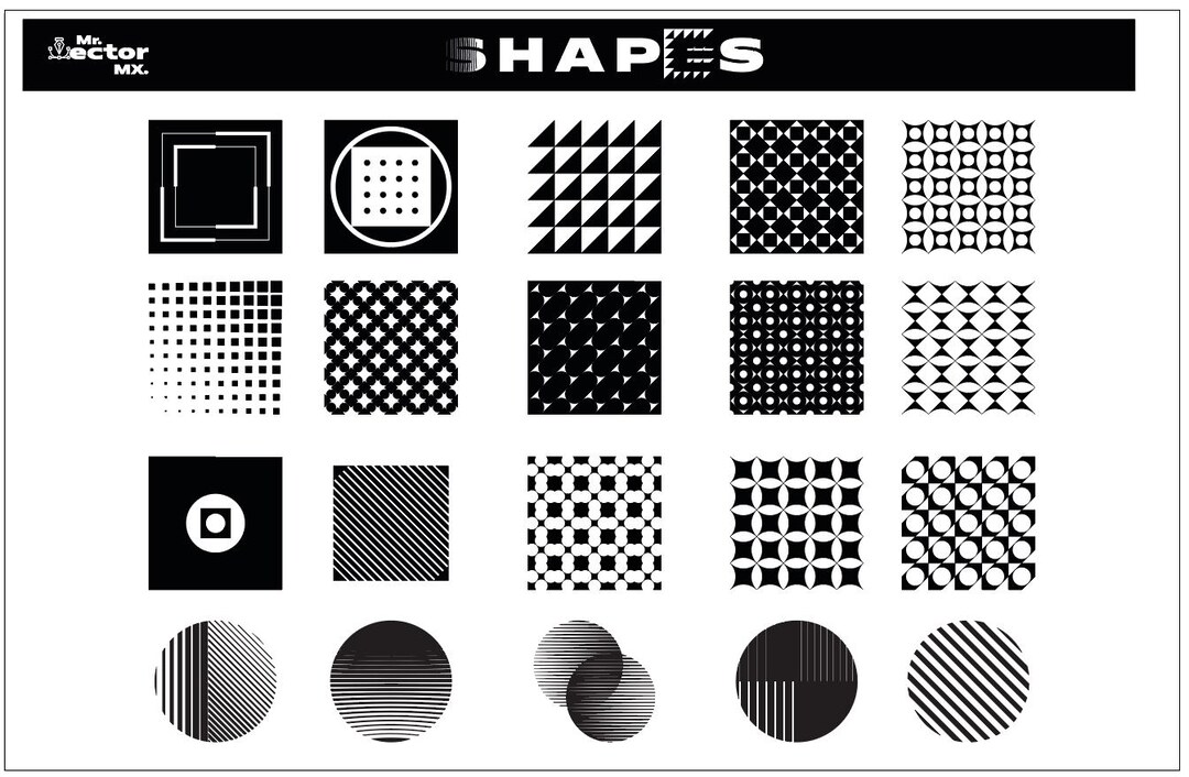 Creative Shapes for Your Original Vector Designs for DTF Screen ...