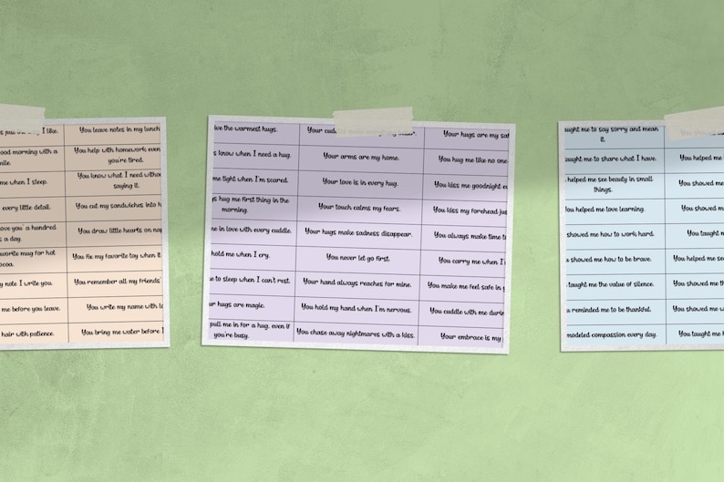 396 Reasons Why I Love You Mom | Printable Mother's Day Gift | Mom Gift ...