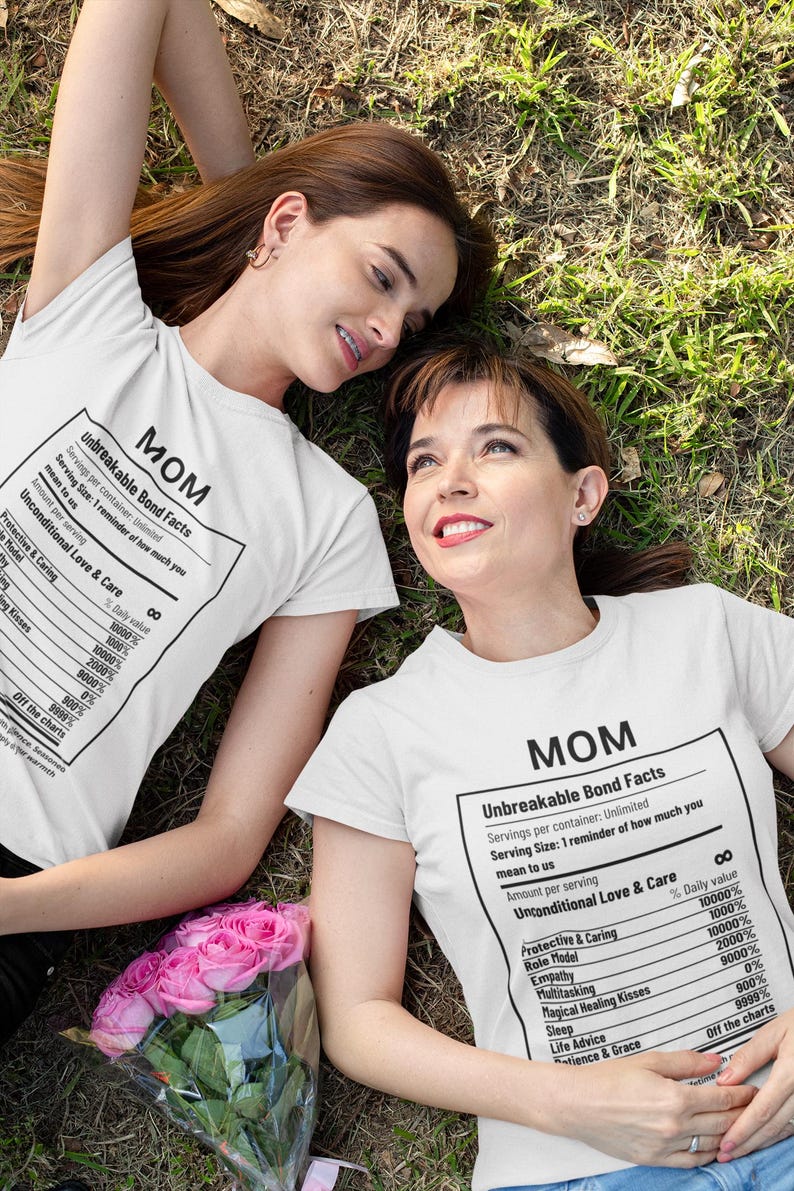 Emotional Mom Nutrition Facts SVG PNG – Printable Mom Label for T-shirt ...