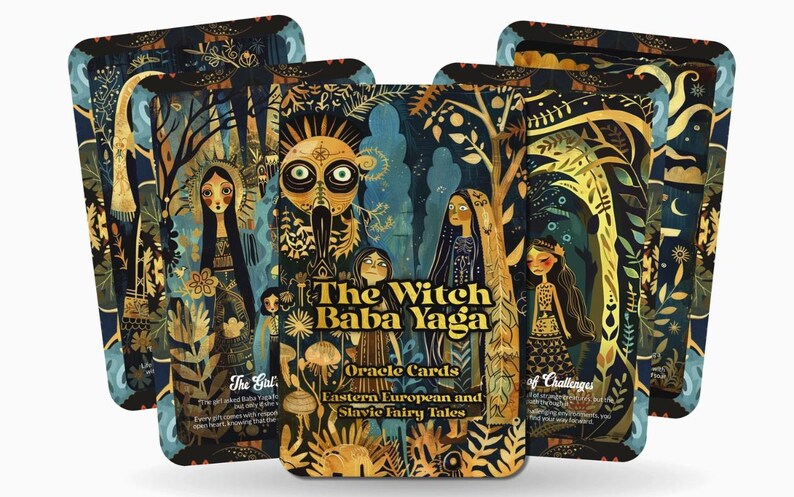 The Witch Baba Yaga - Oracle Deck - Etsy