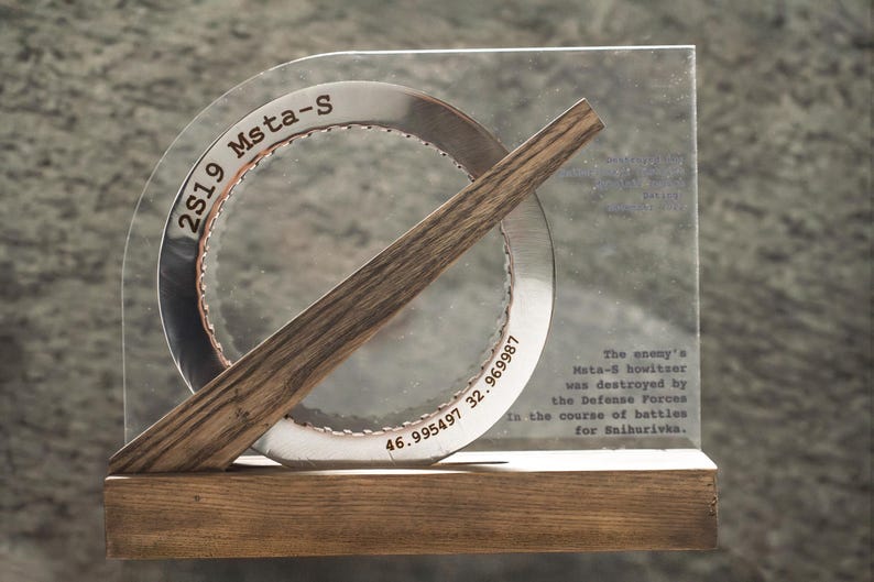 Msta-s Howitzer Barrel Handmade Installation, Self-propelled Modern ...