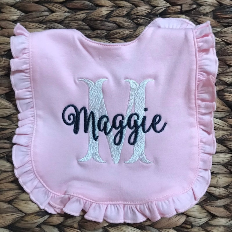 Bib Embroidery - Etsy