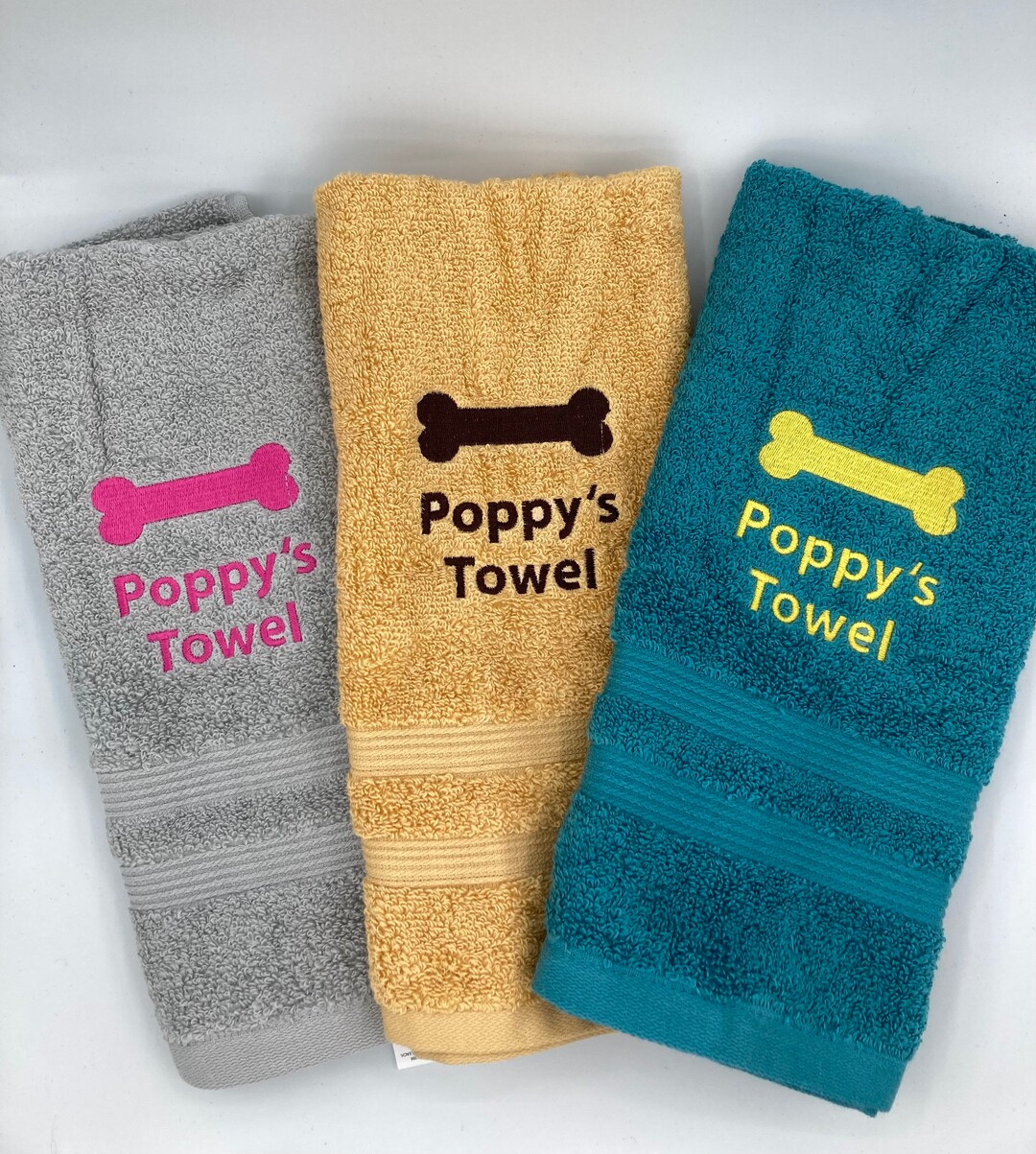 Towel for Dogs- Personalized Towel for Pet- Pet Gifts- Hand Towel for ...