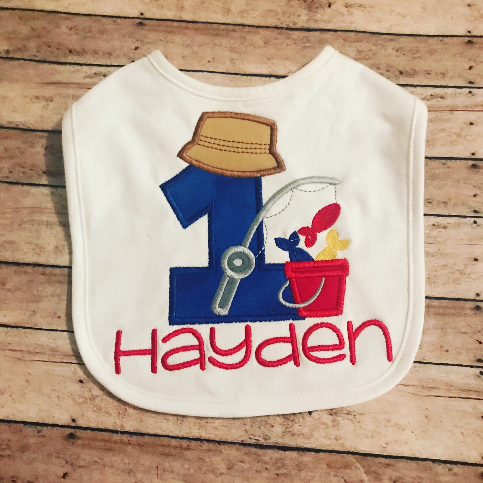 1st Birthday Bib-fishing Birthday Bib-smash Cake Bib-birthday | Etsy