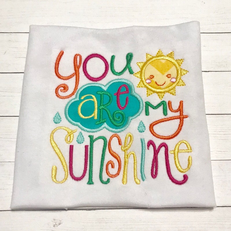 Sunshine Applique - Etsy