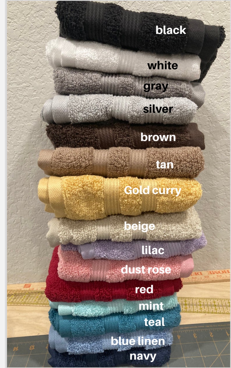 Personalized Hand Towels-monogram Hand Towel Towels Hand - Etsy