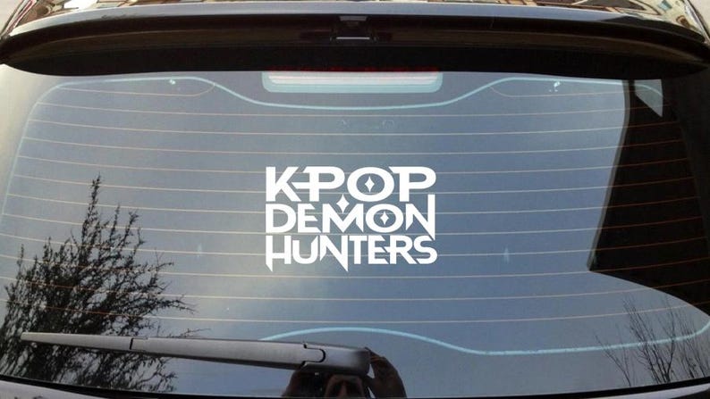 K POP Demon Hunter Logo SVG - Etsy