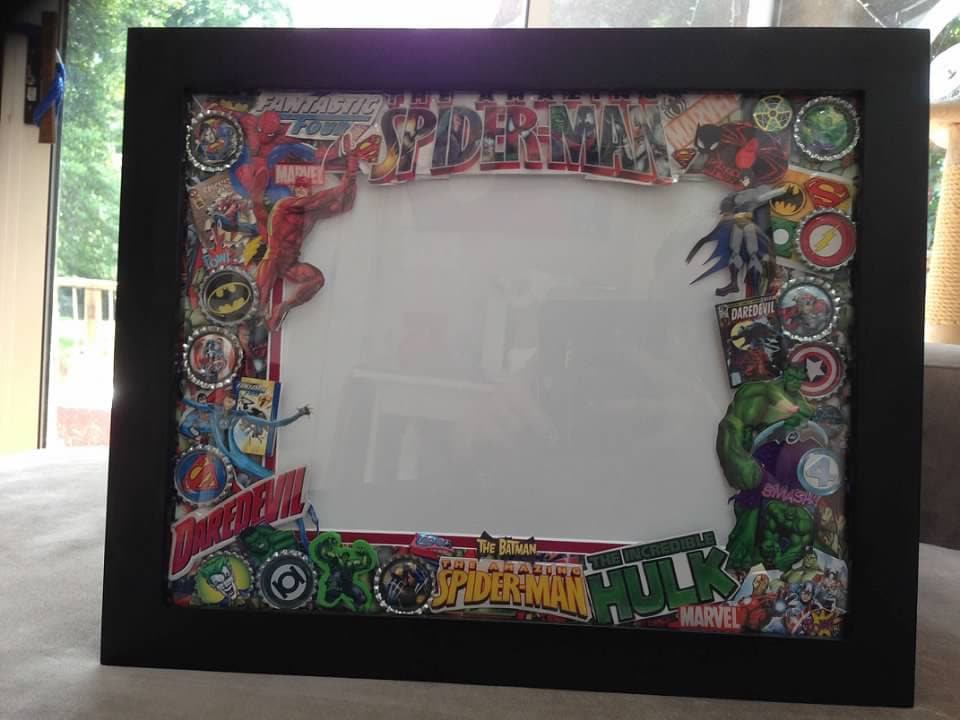 Superhero Picture Frame-custom MADE see Description - Etsy UK